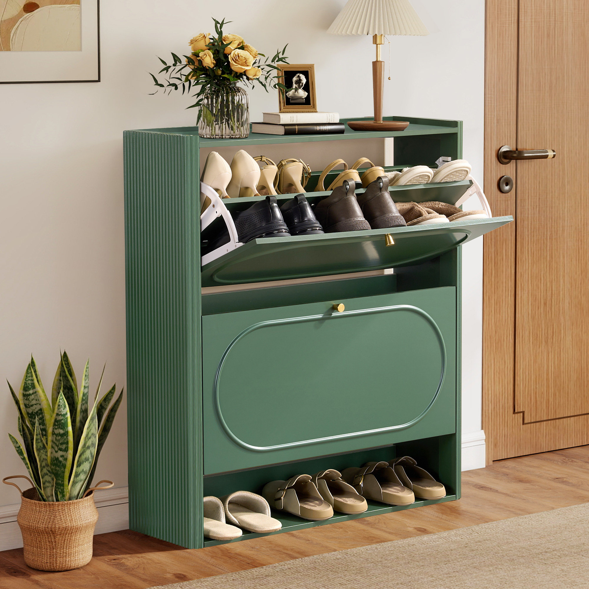 BELOVED 20 Pair Shoe Storage Cabinet & Reviews - Wayfair Canada