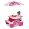 Delta Children Disney Minnie Mouse 4 Seat Activity Picnic Table With ...
