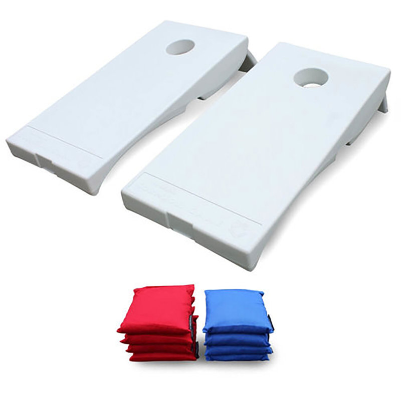 Cornhole Worldwide Plastic Foldable Cornhole Set & Reviews | Wayfair