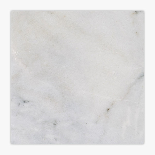 Direct Stone Source Carrara T Polished 5 1/2x5 1/2 Marble Tile ...