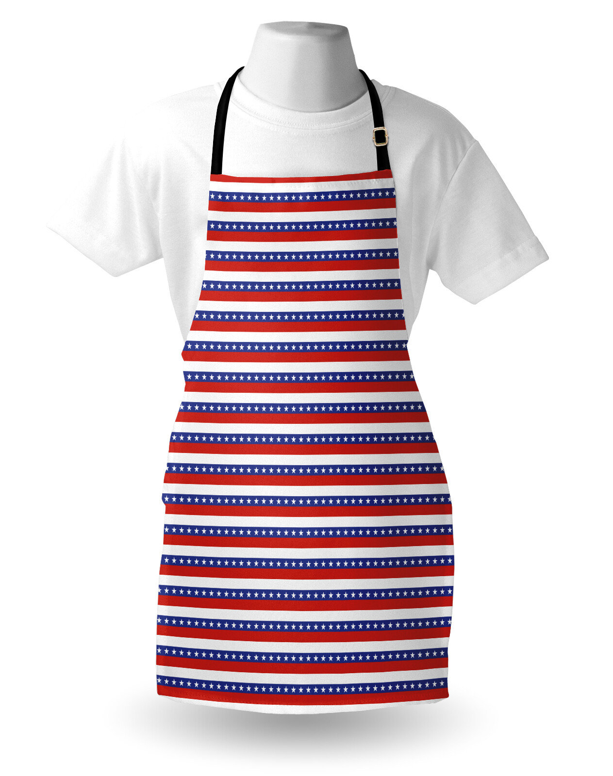 The Holiday Aisle® 4th of July Apron Unisex, American Flag Motif, Adult ...