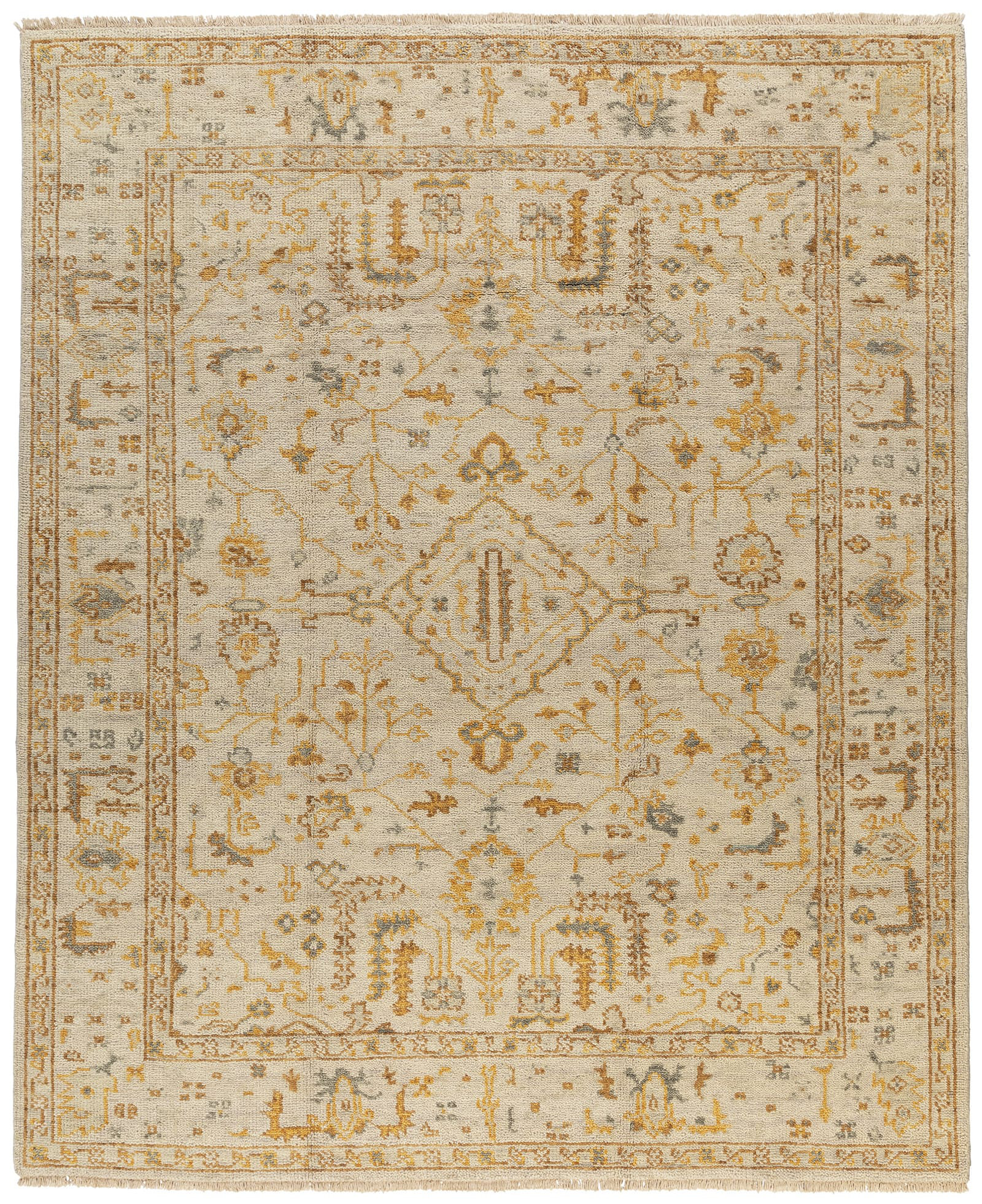 Tufenkian Rock My Classics Tigranakert Ochre Area Rug | Wayfair