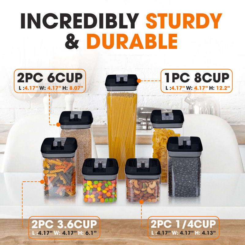 Prep & Savour 7 Container Food Storage Set & Reviews | Wayfair
