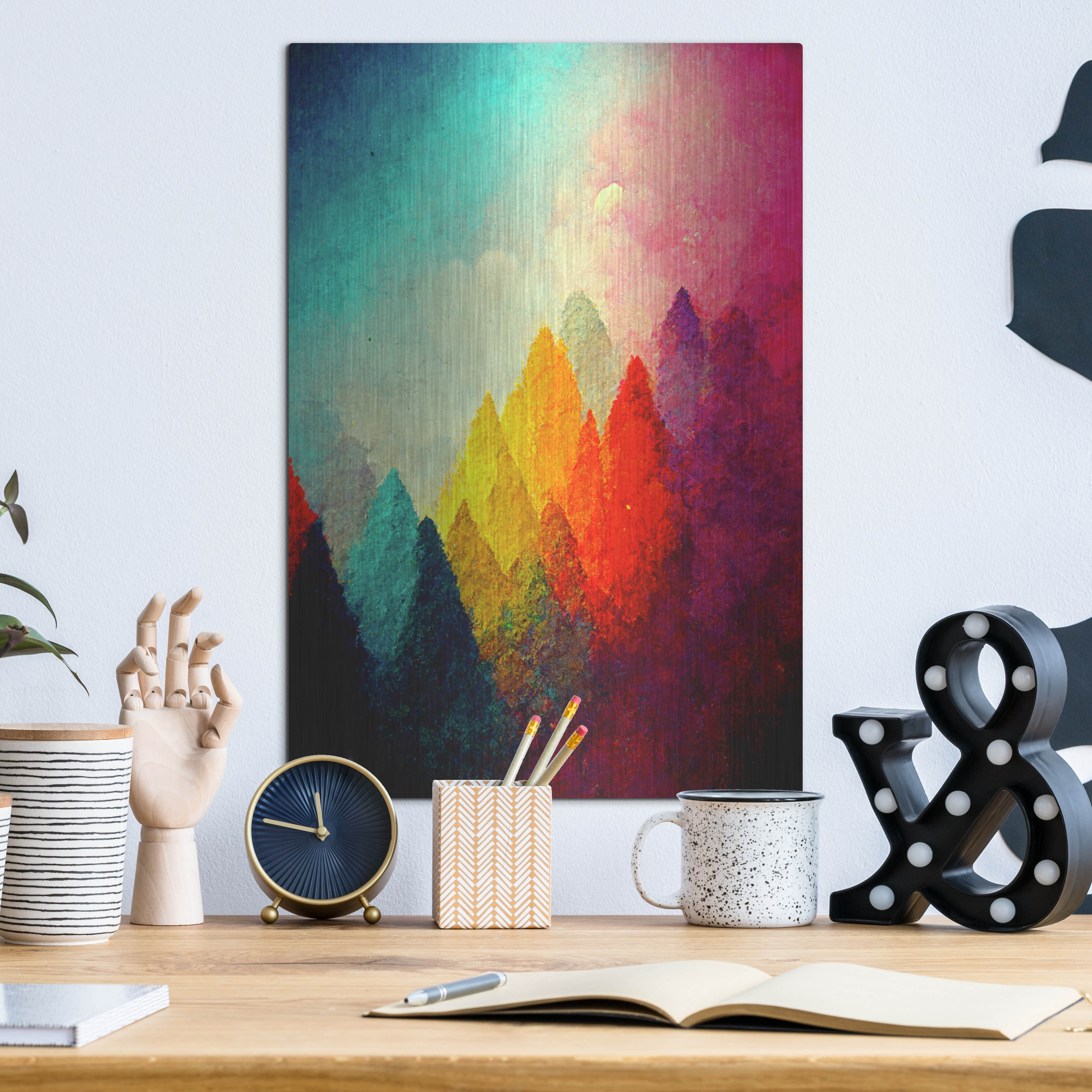 Winston Porter 'Change Of Scenery 2' by Romantz Art, Metal Wall Art ...
