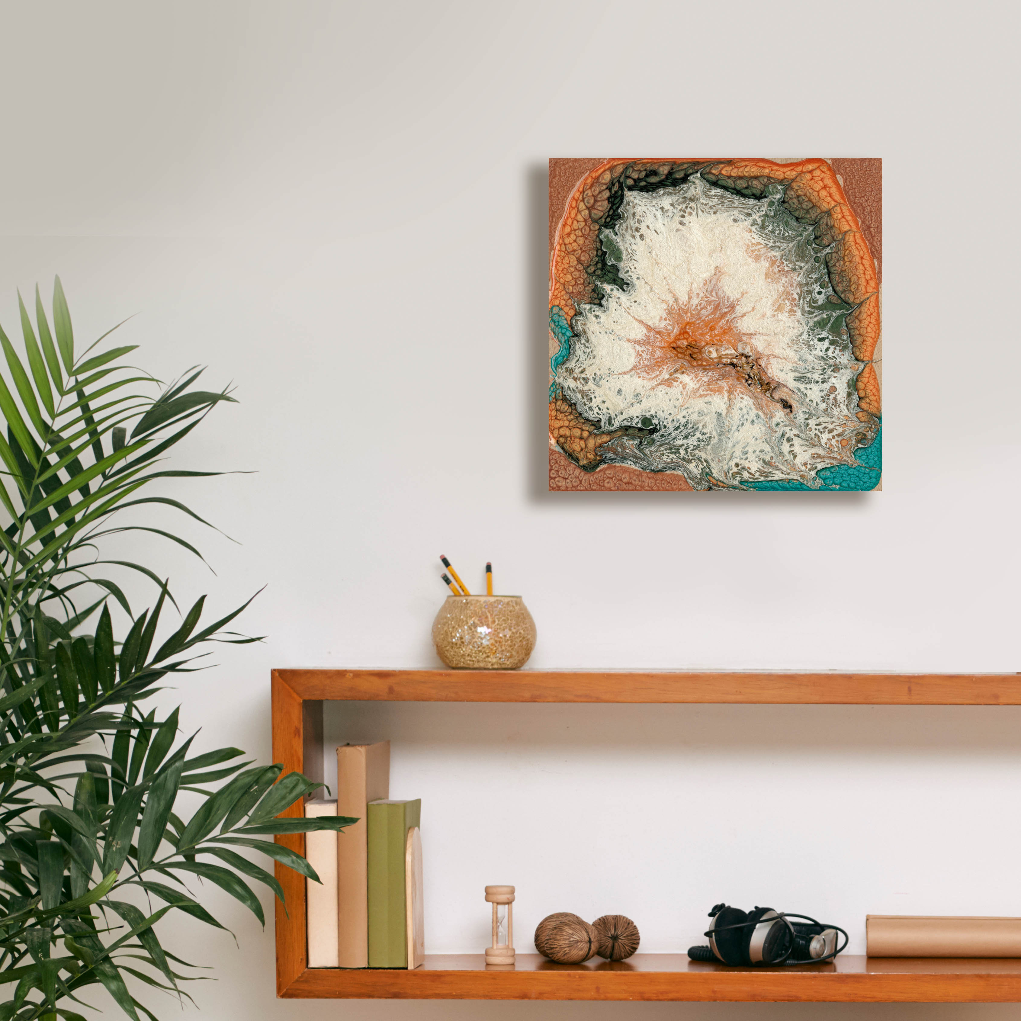 Epic Graffiti 'Caldera 2' by Alicia Ludwig Canvas Wall Art | Wayfair