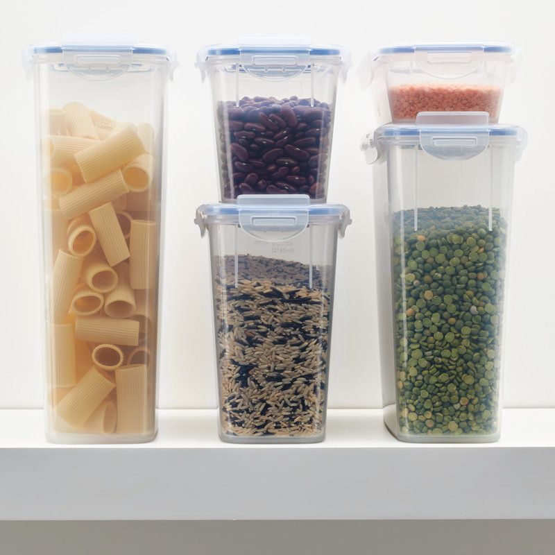LocknLock Pantry Food Storage Container Set, 10-Piece & Reviews | Wayfair