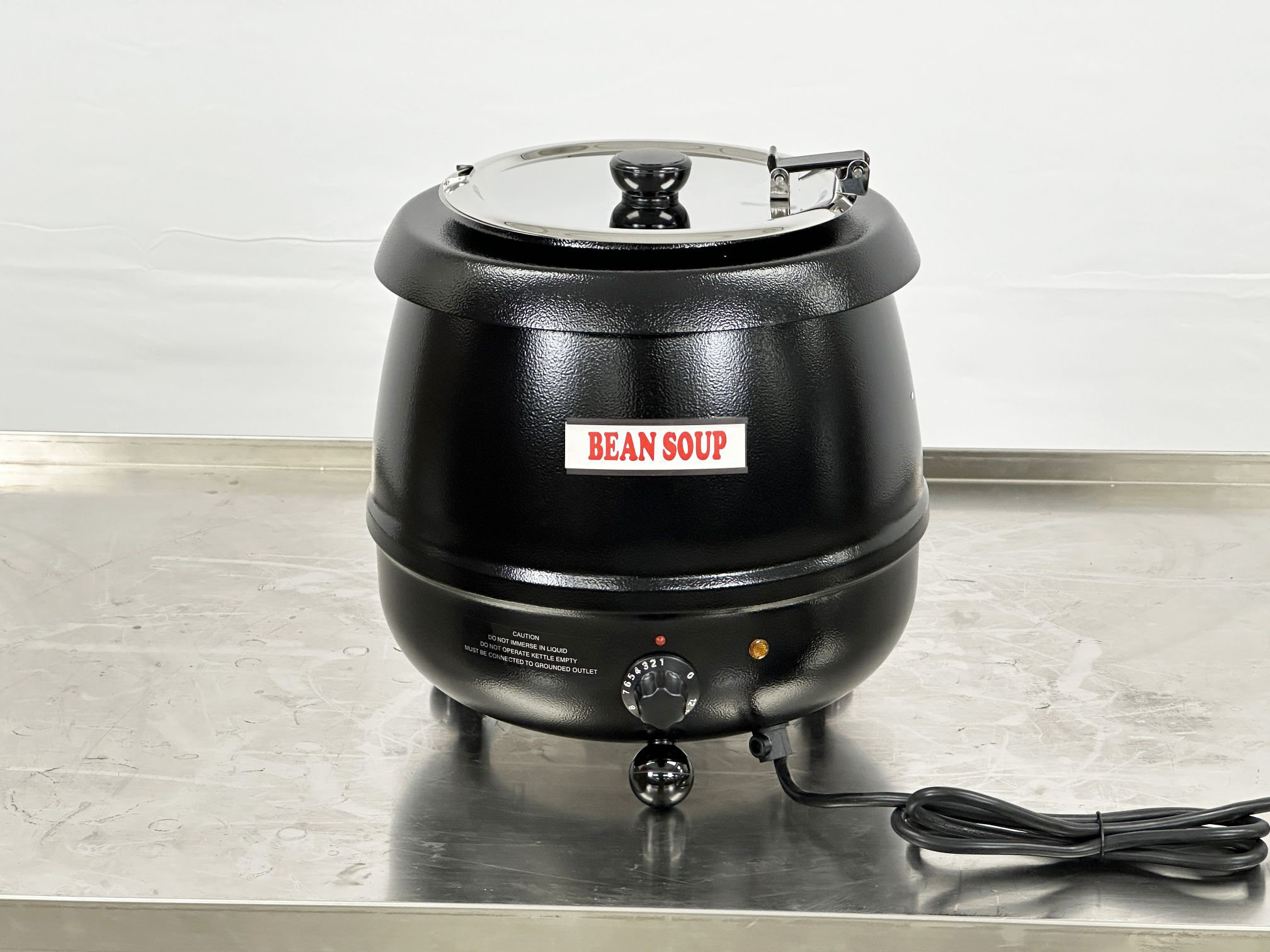 Elite Kitchen Supply 14 In. W 11 Quarts Commercial Soup Warmer, Black ...