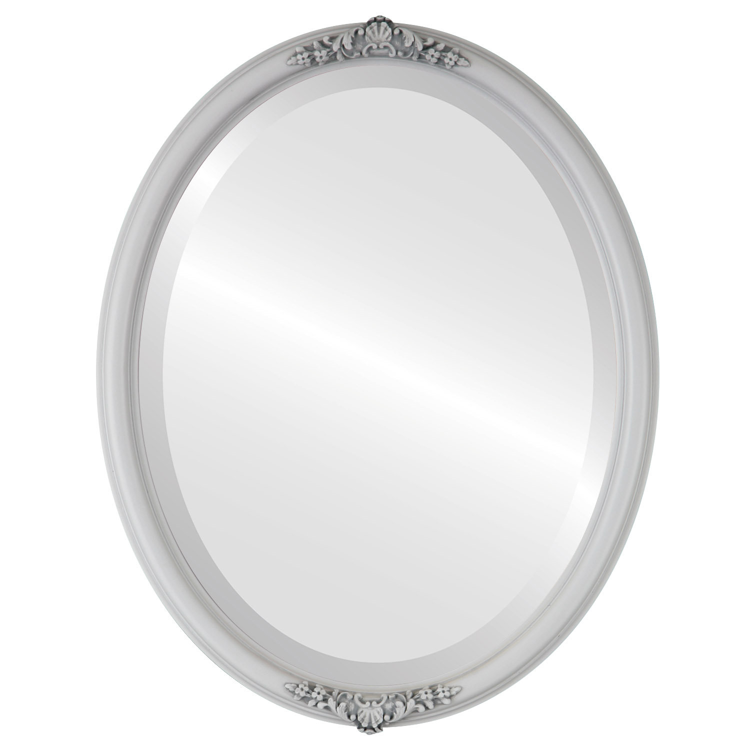 Astoria Grand Rhine Oval Cottage Beveled Accent Mirror | Wayfair