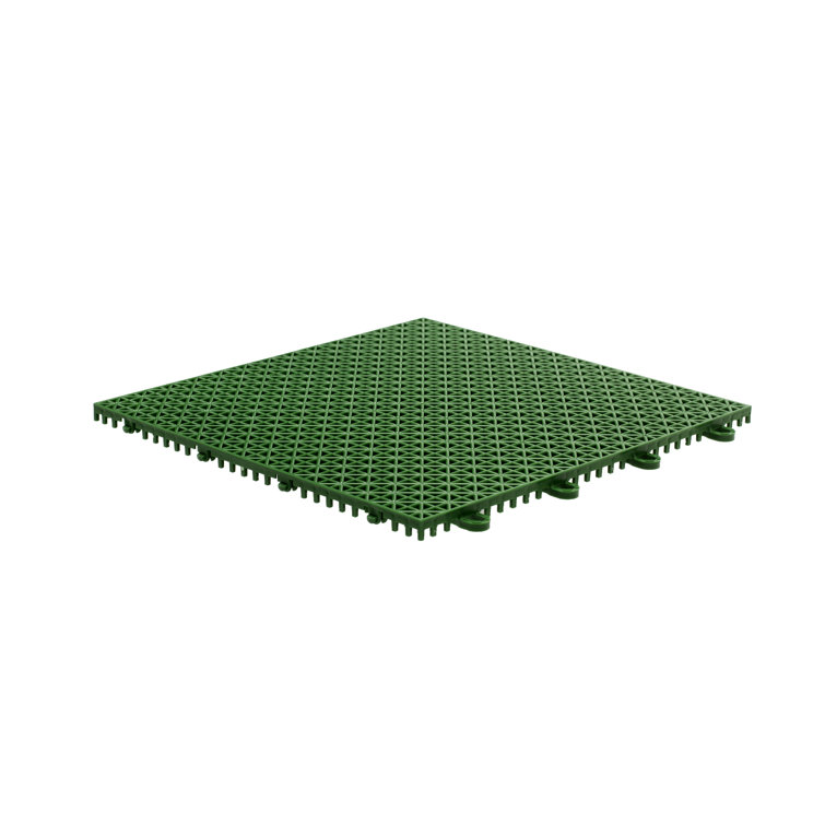 Master Mark Plastics Quix Tile Quix Interlocking Indoor/Outdoor Floor ...