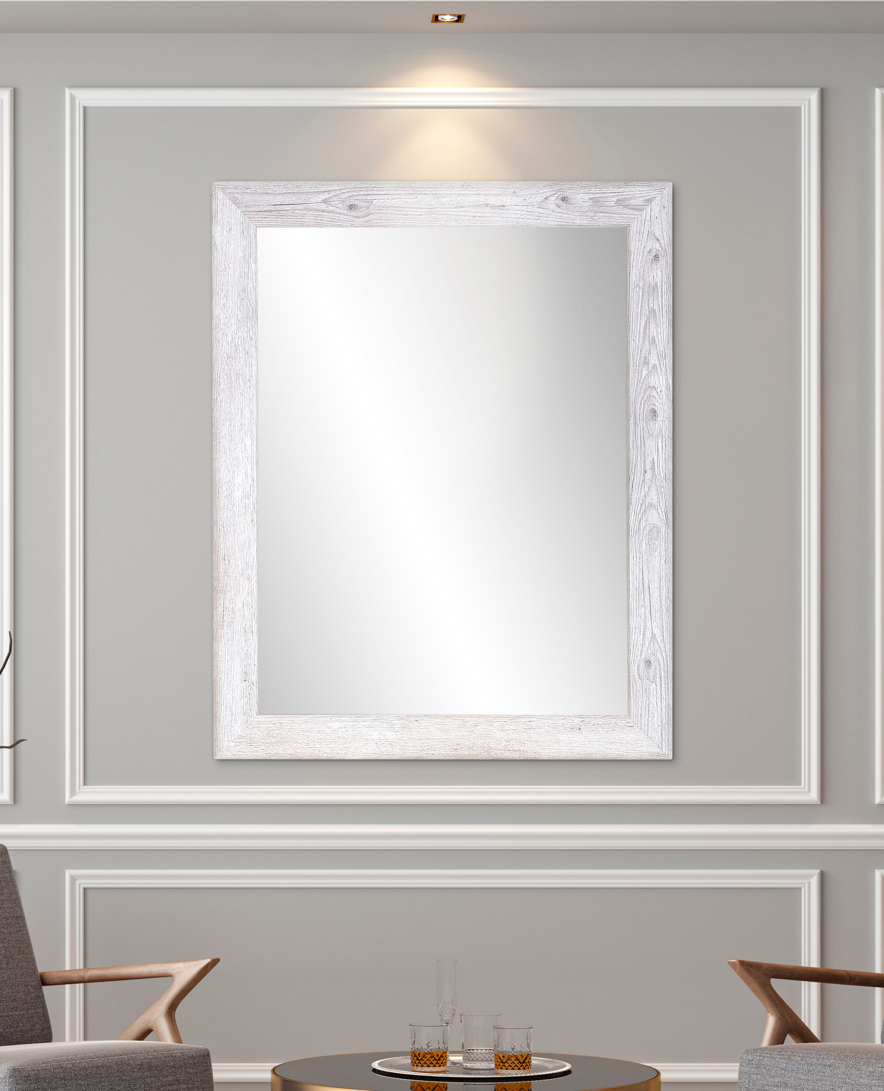 Sand & Stable™ Tara Farmhouse Accent Mirror & Reviews | Wayfair