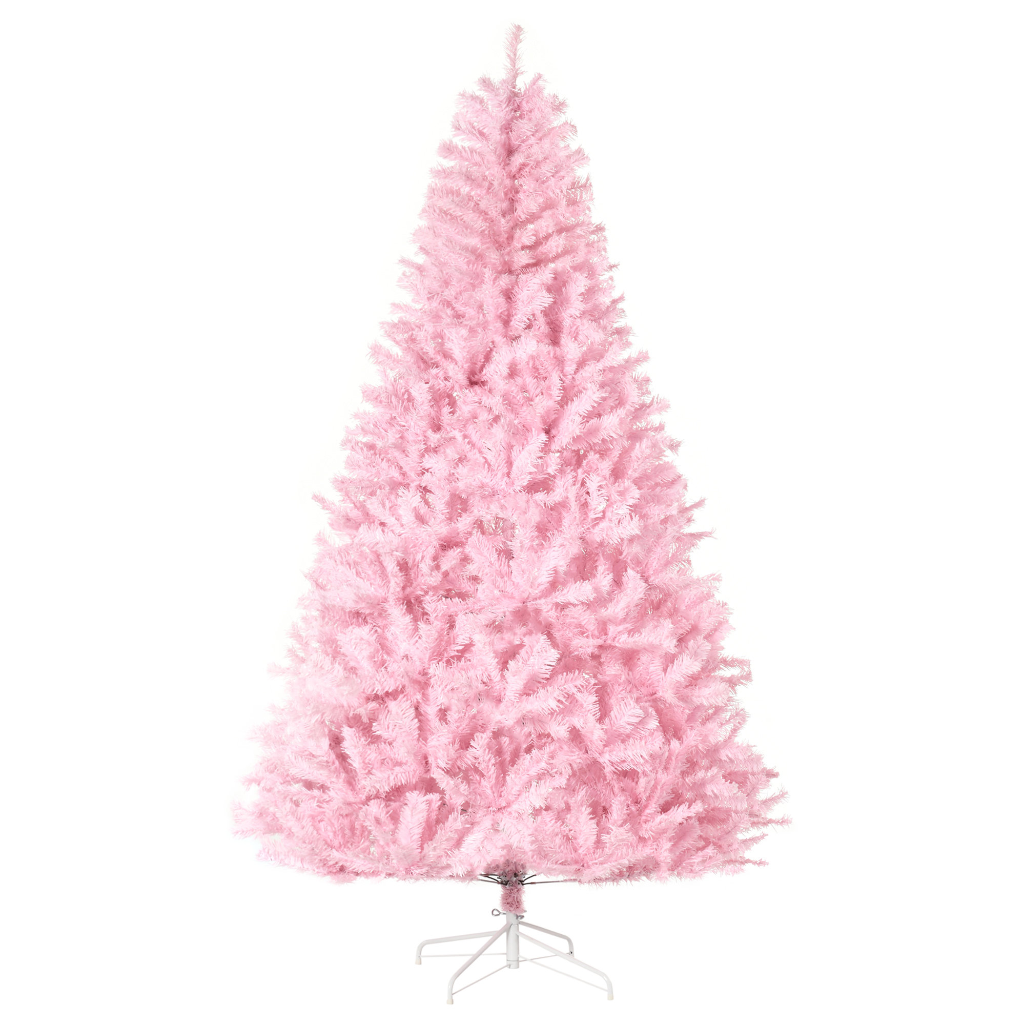The Holiday Aisle® Jahlee 7' Artificial Christmas Tree - Stand Included ...