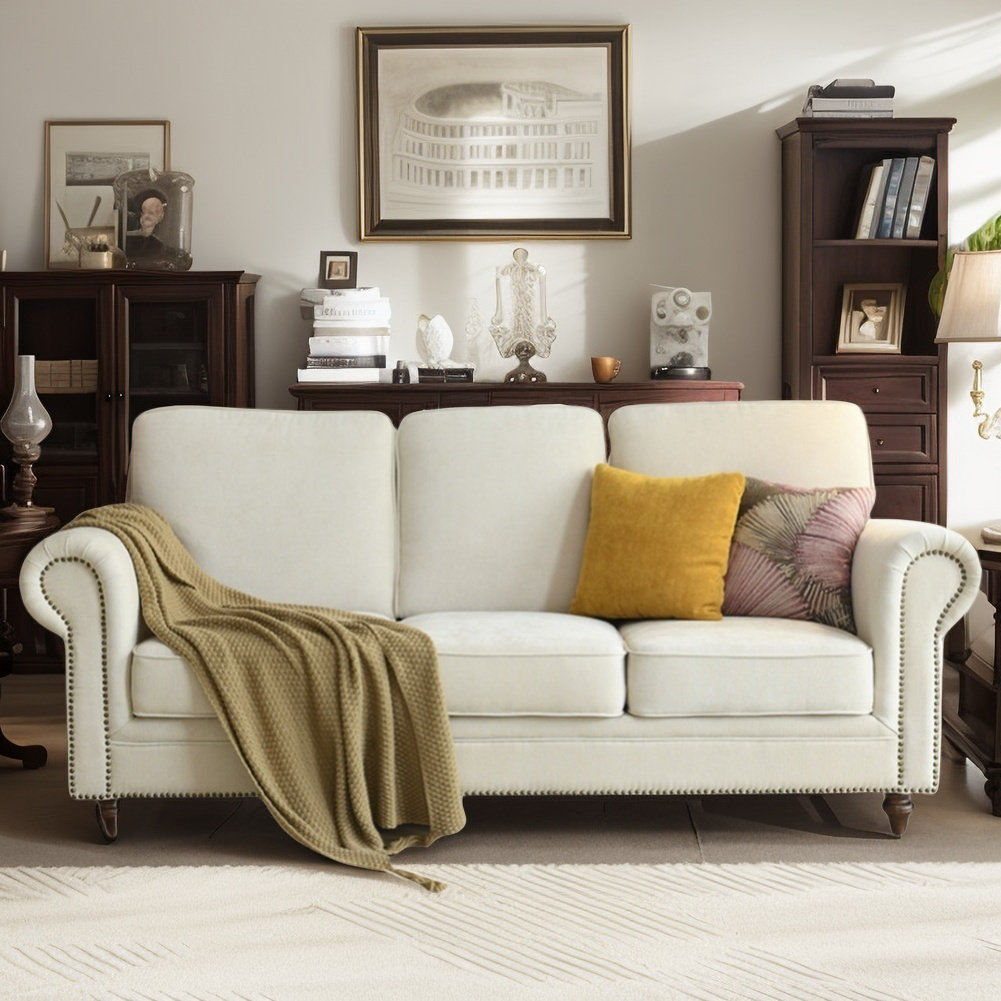 Walkoly Simple Straight - row Sofa For The Living Room | Wayfair