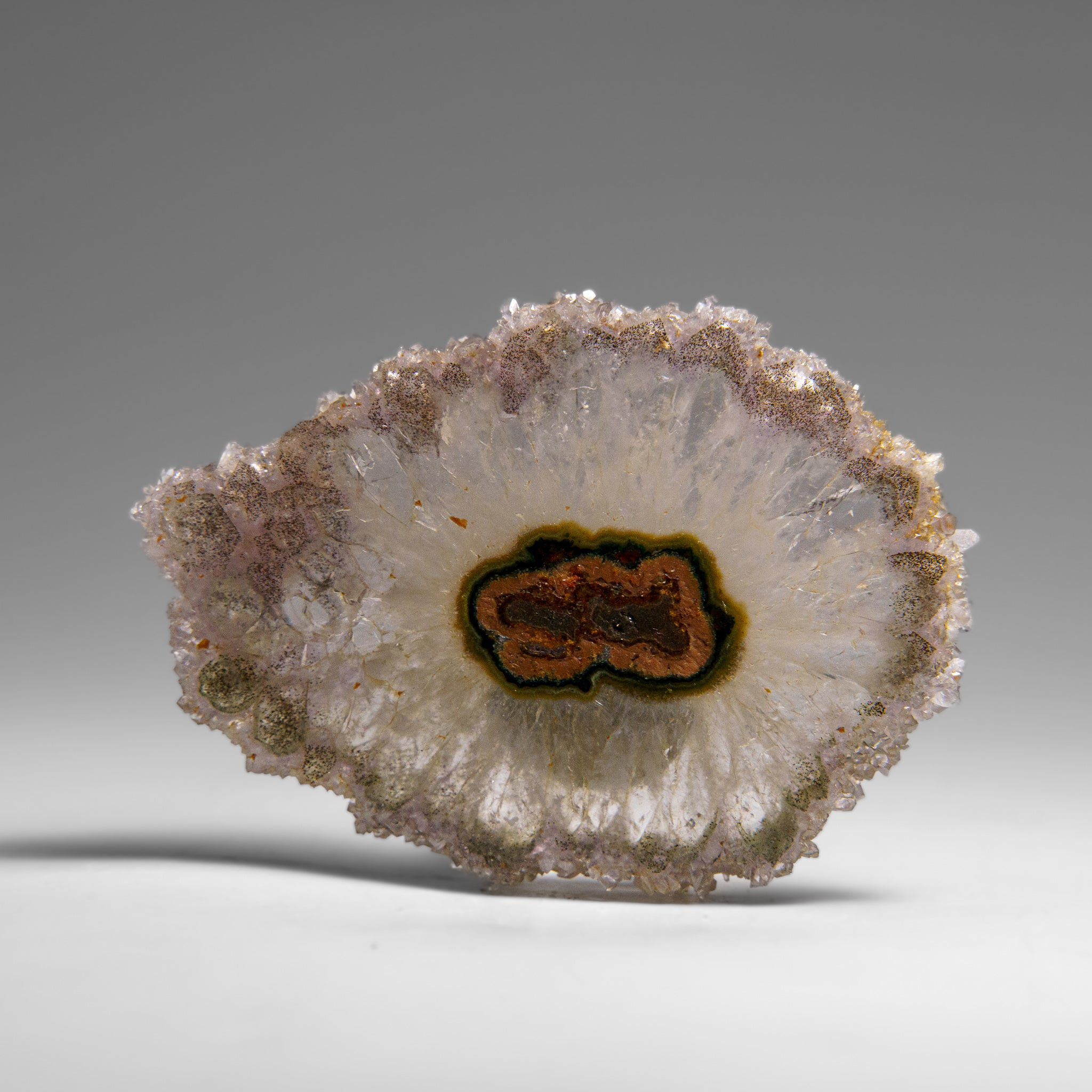 Astro Gallery of Gems Quartz Stalactite Slice From Uruguay (76 Grams ...