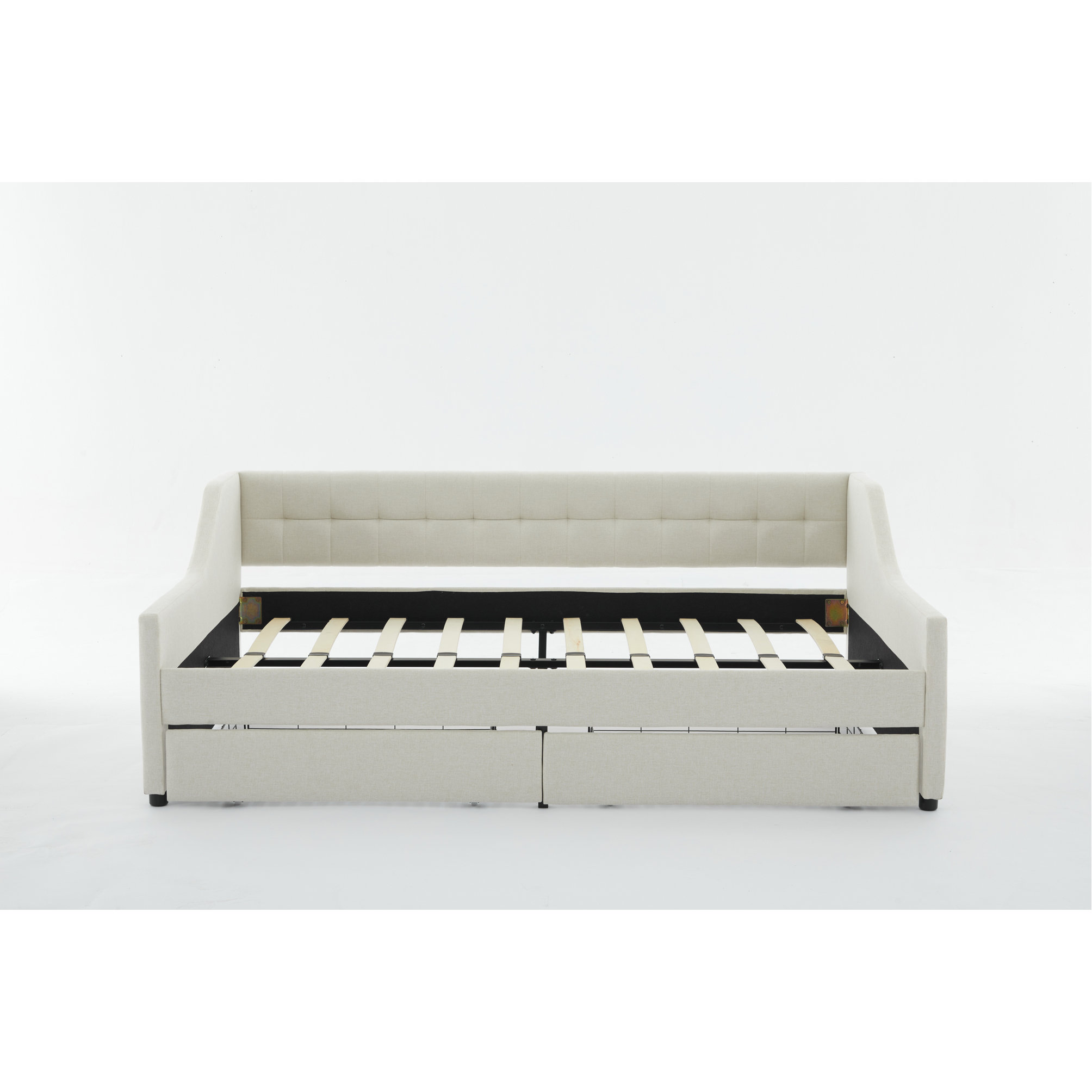 House of Hampton® Daybed Corner Bed Sofa Bed With Drawers Velvet ...