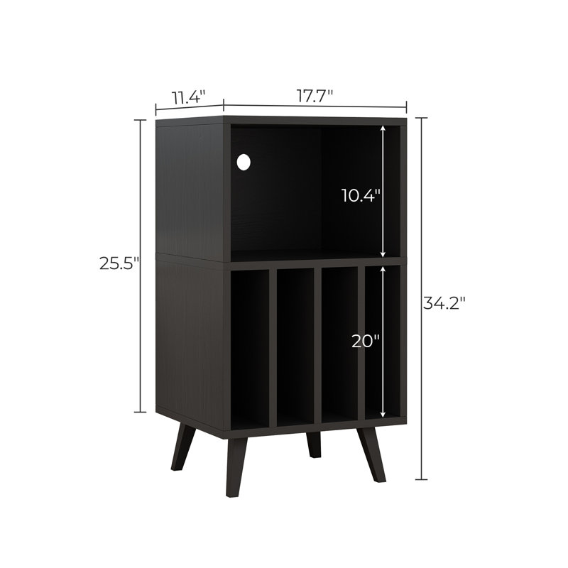 George Oliver Audio Rack & Reviews | Wayfair