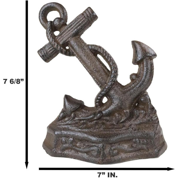 Longshore Tides Atlai Cast Iron Nautical Ocean Marine Ship Anchor ...
