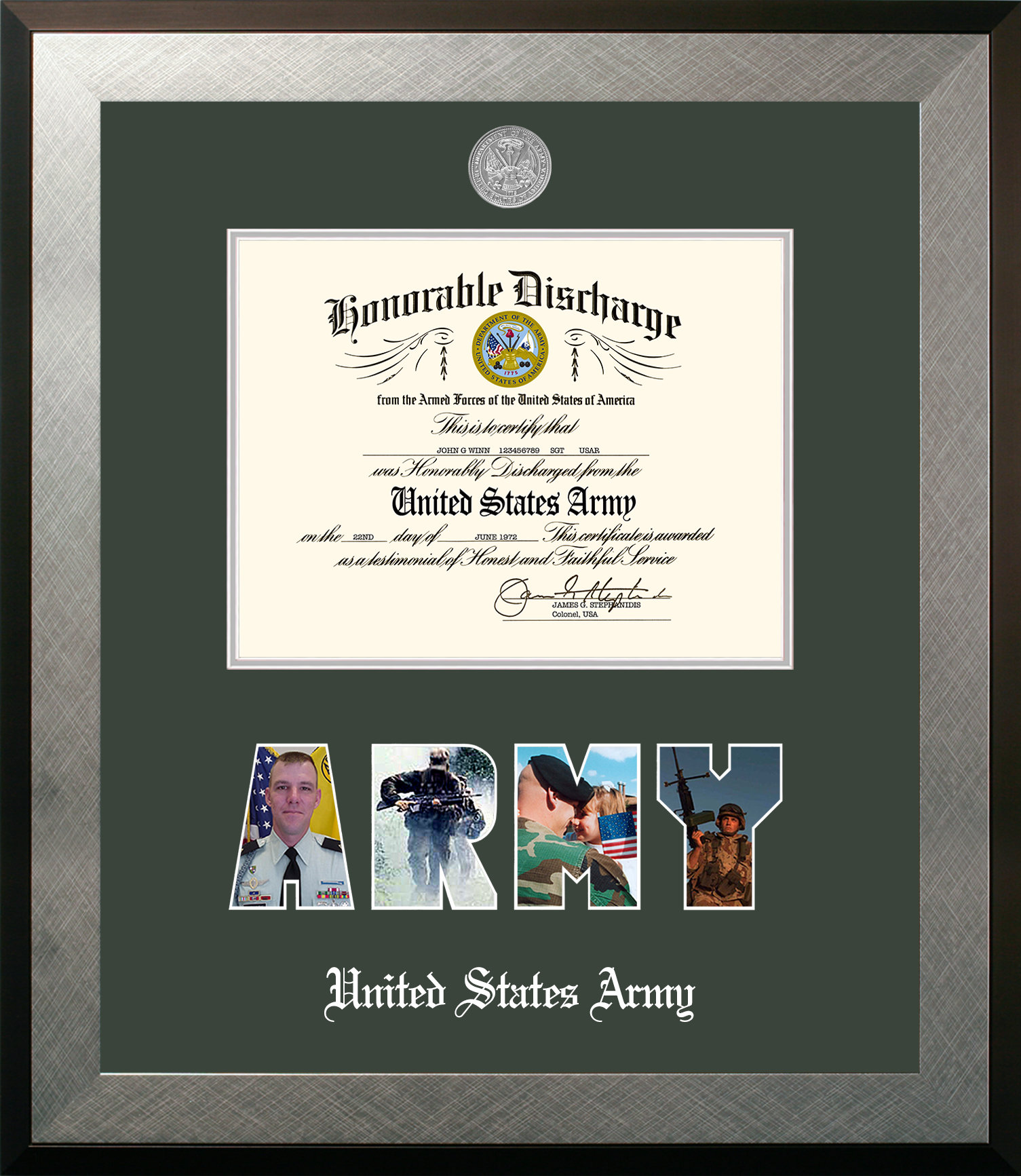 Patriot Frames Army Discharge Honor Picture Frame | Wayfair