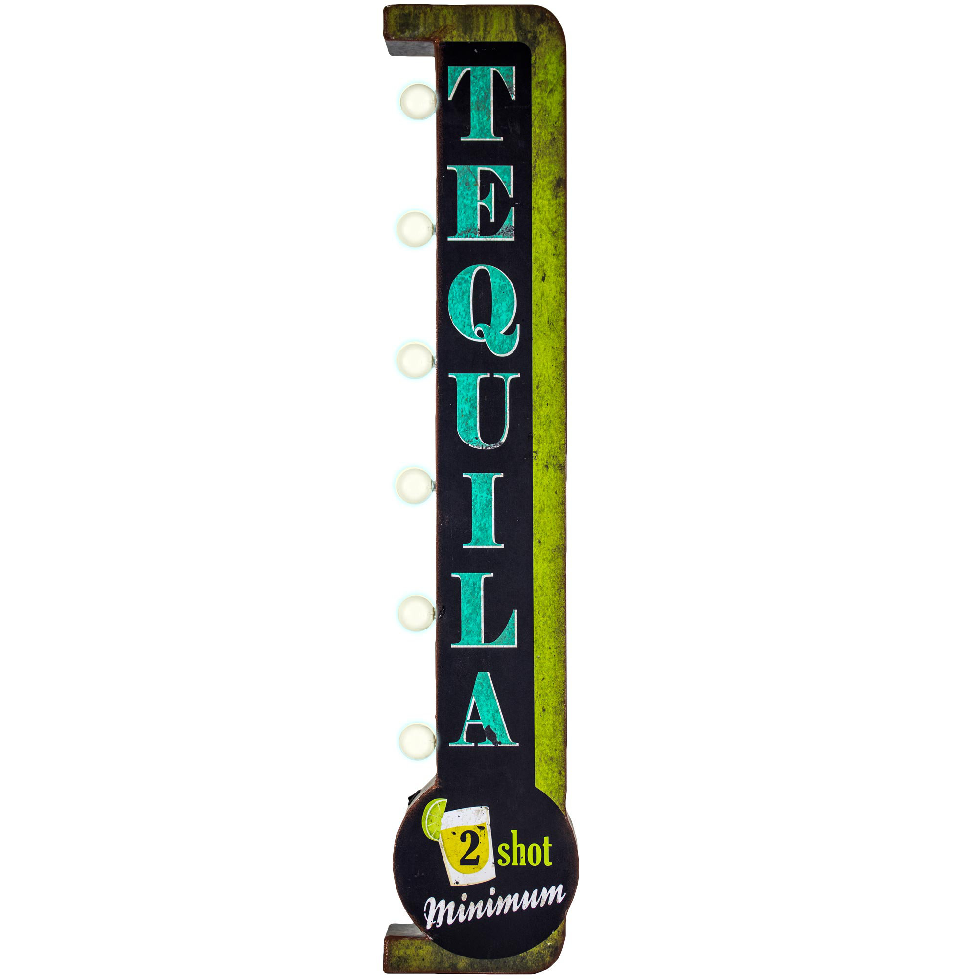 17 Stories Tequila Vintage Double-Sided LED Marquee Signs & Reviews ...