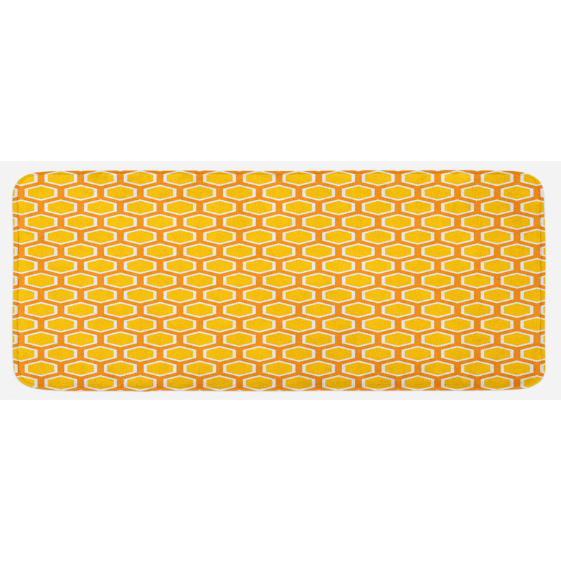 East Urban Home Bee Kitchen Mat | Wayfair