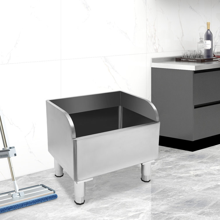 SUNYOU Commercial Floor Mop Sink For Commercial Kitchen, Restaurant ...