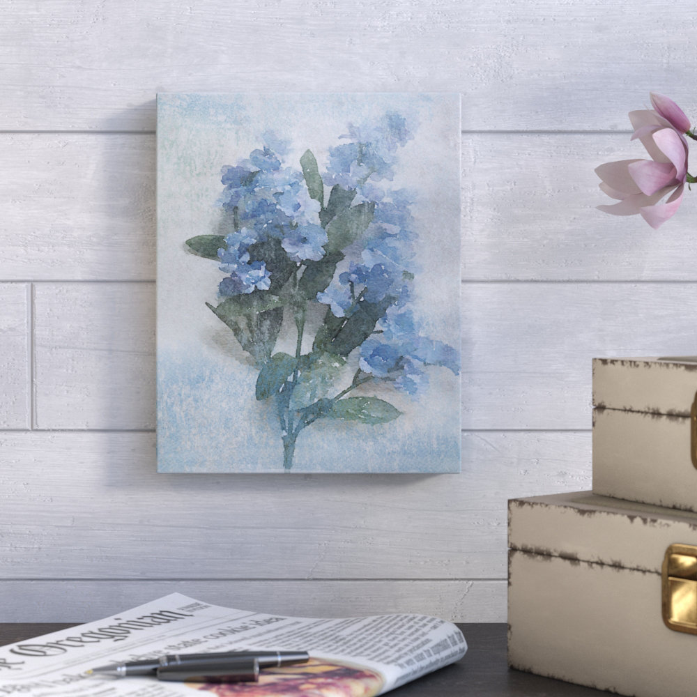 Ophelia & Co. Rusty Blue 2 Painting Print on Wrapped Canvas - Wayfair ...