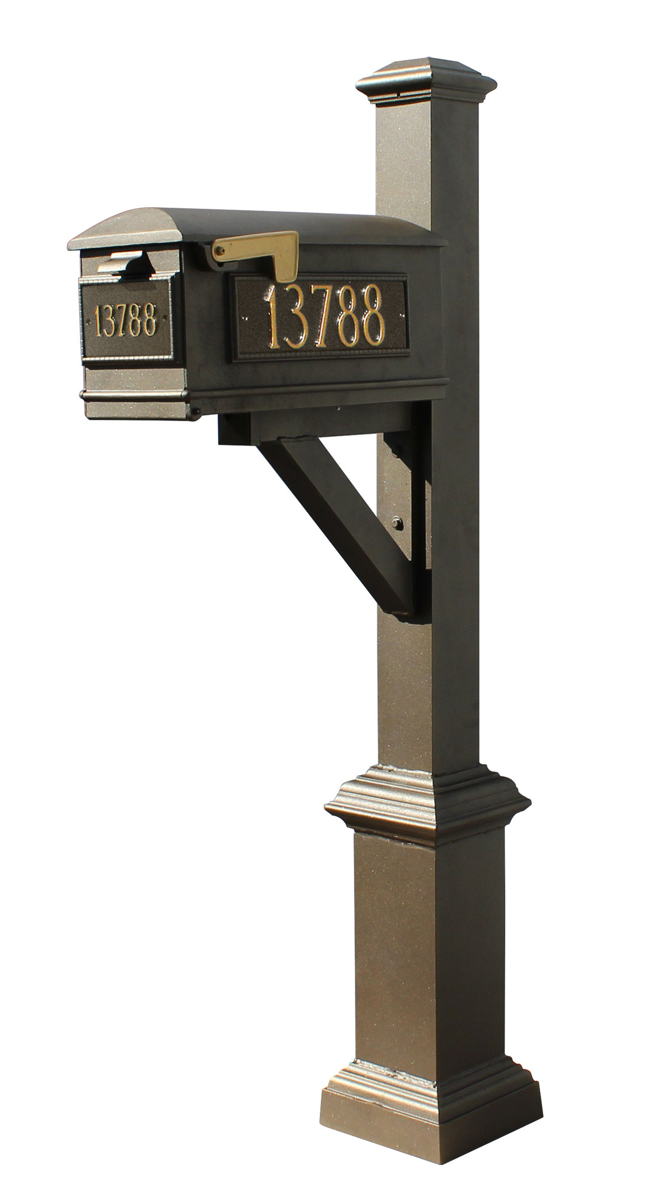 Qualarc Westhaven Lewiston Mailbox with Post Included & Reviews | Wayfair