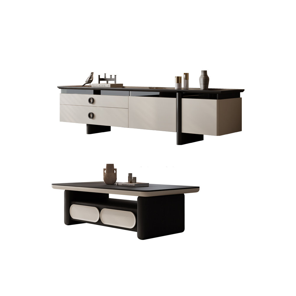 moonlight design Home TV stand coffee table combination | Wayfair