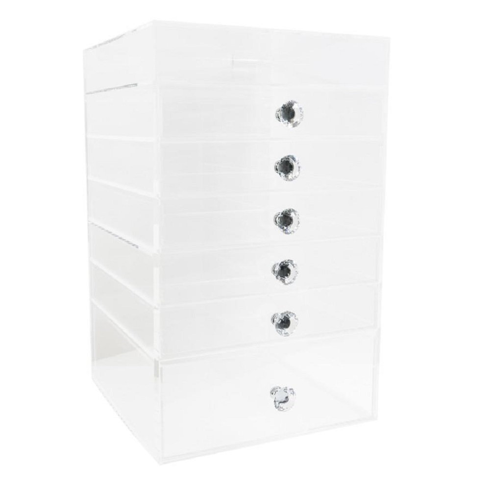 IMPRESSIONS VANITY · COMPANY Diamond Collection 7 Tier Acrylic Makeup ...