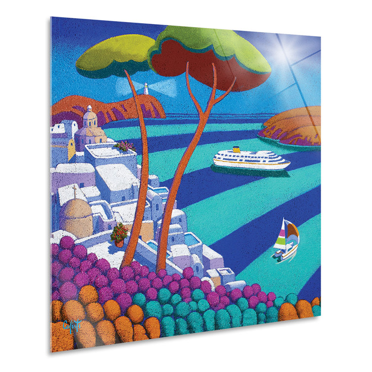 Longshore Tides Santorini 2 by Stefano Calisti - Unframed Art Prints ...