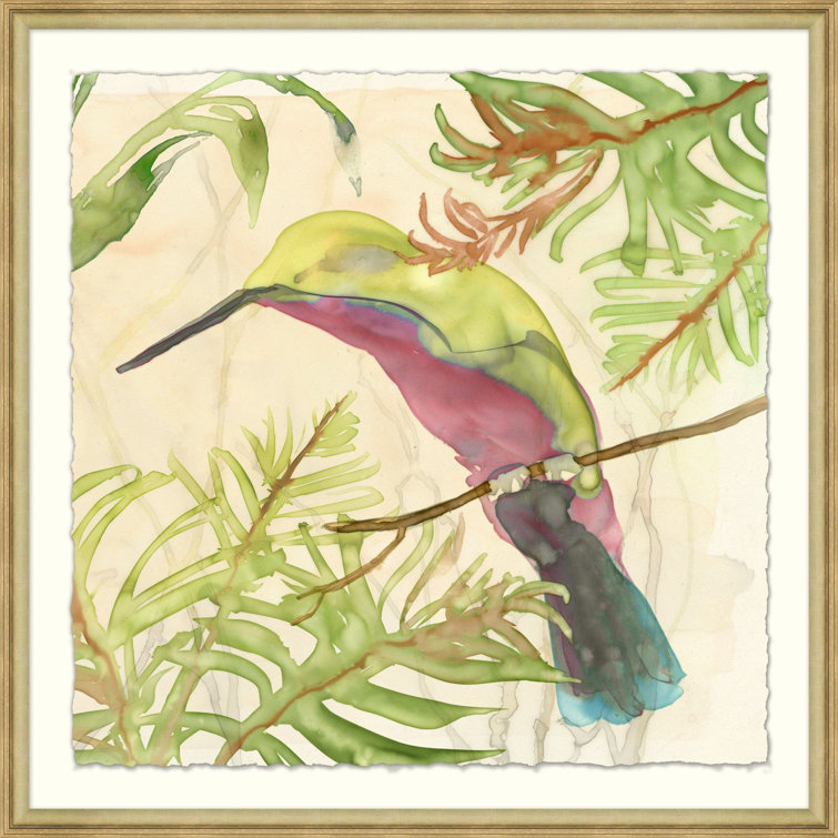 Wendover Art Group Humming Birds Garden 2 by Wendover Art Group | Perigold
