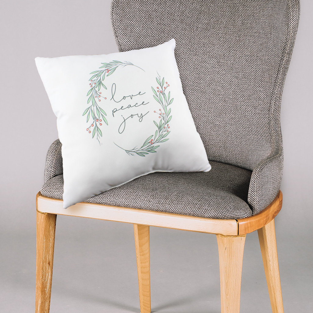 College Covers Seasonal Pillows Square Pillow Cover & Insert | Wayfair