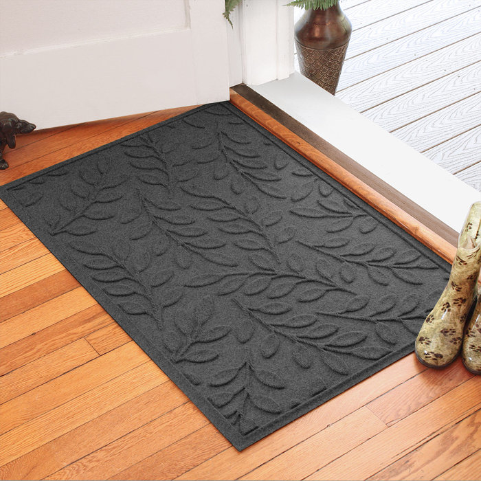 Matterly WaterHog Brittney Leaf Indoor Outdoor Door Mat & Reviews | Wayfair