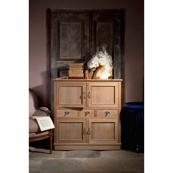 Michel Ferrand Grenier Solid Wood Accent Cabinet | Wayfair