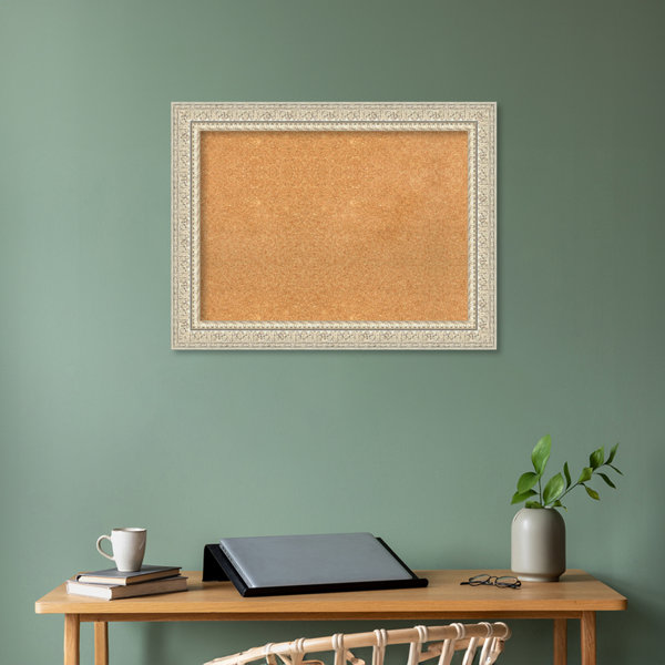Amanti Art Fair Wall Cork Small Framed Bulletin Board - Wayfair Canada