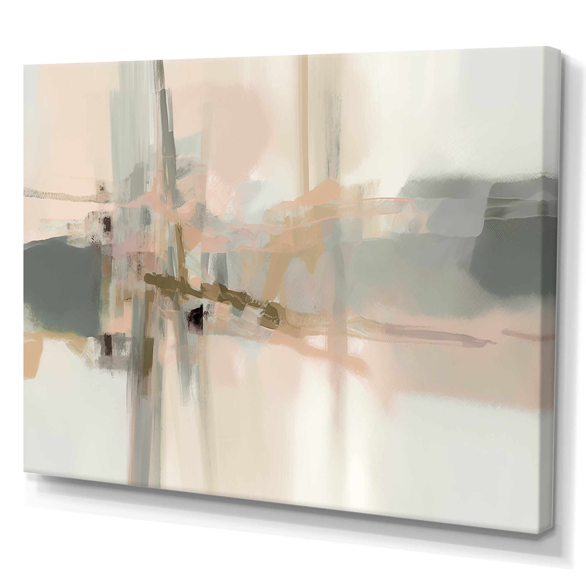 Wrought Studio™ Knowing Vintage Pink Minimal Retro Simplicity ...