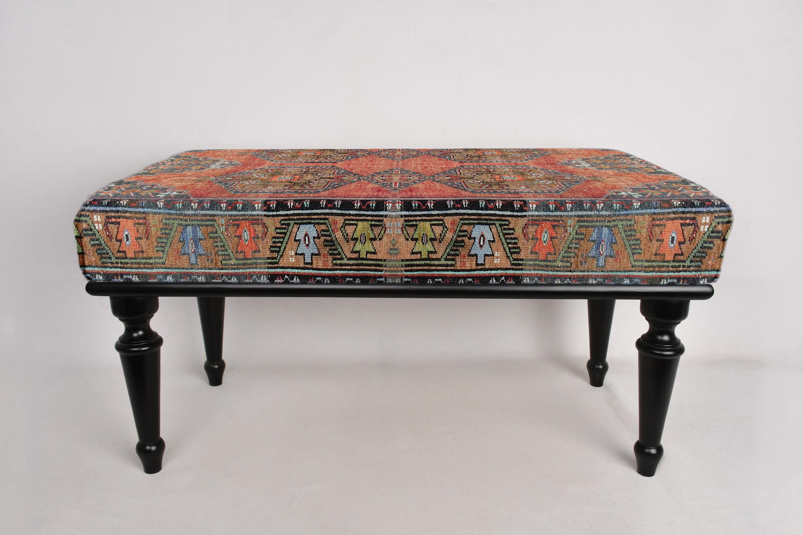 Dakota Fields Aztec Bench, Bohemian Bench, Desk Bench,Ottoman Bench ...