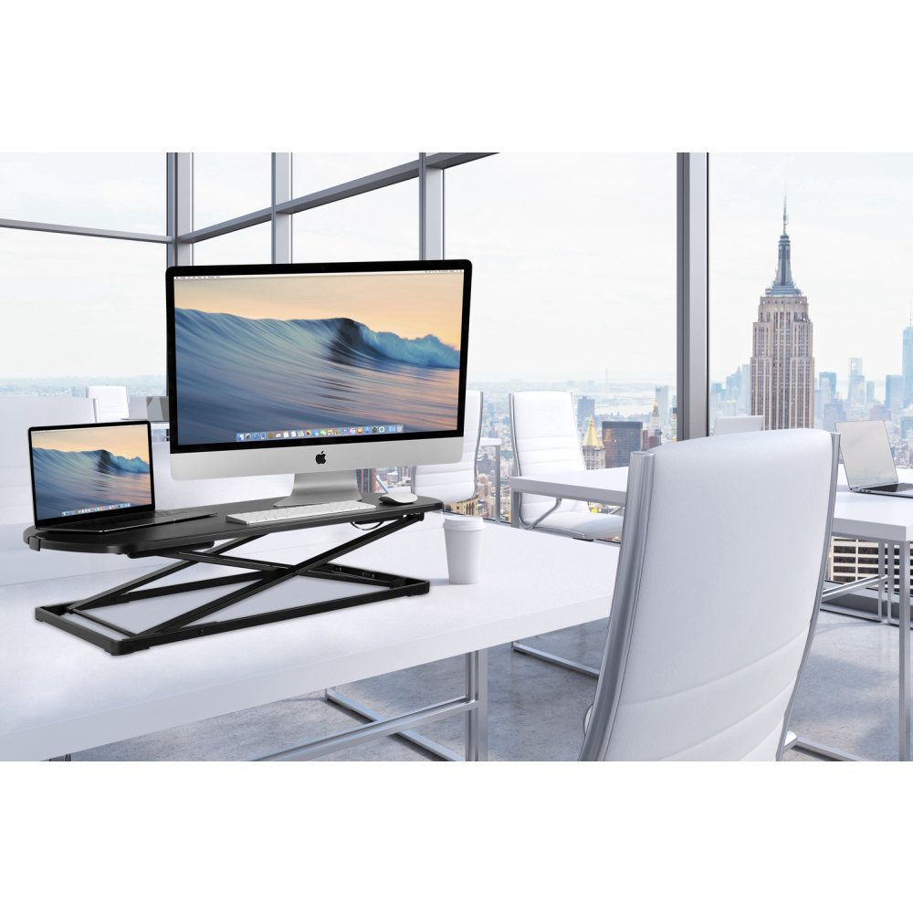 Mount-it Mount-It! Ergonomic Standing Desk Converter, Preassembled ...