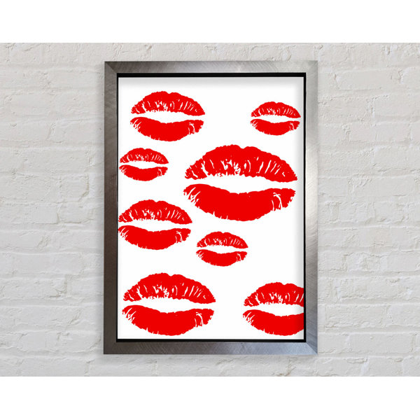 Bright Star Lips Galore - Single Picture Frame Art Prints | Wayfair.co.uk