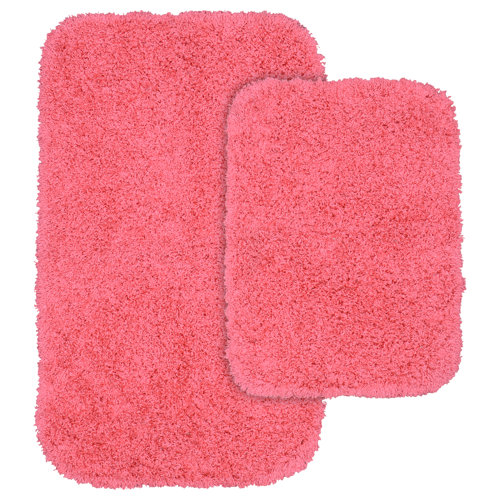 Pink Bath Rugs, Mats & Bathrooms You'll Love | Wayfair