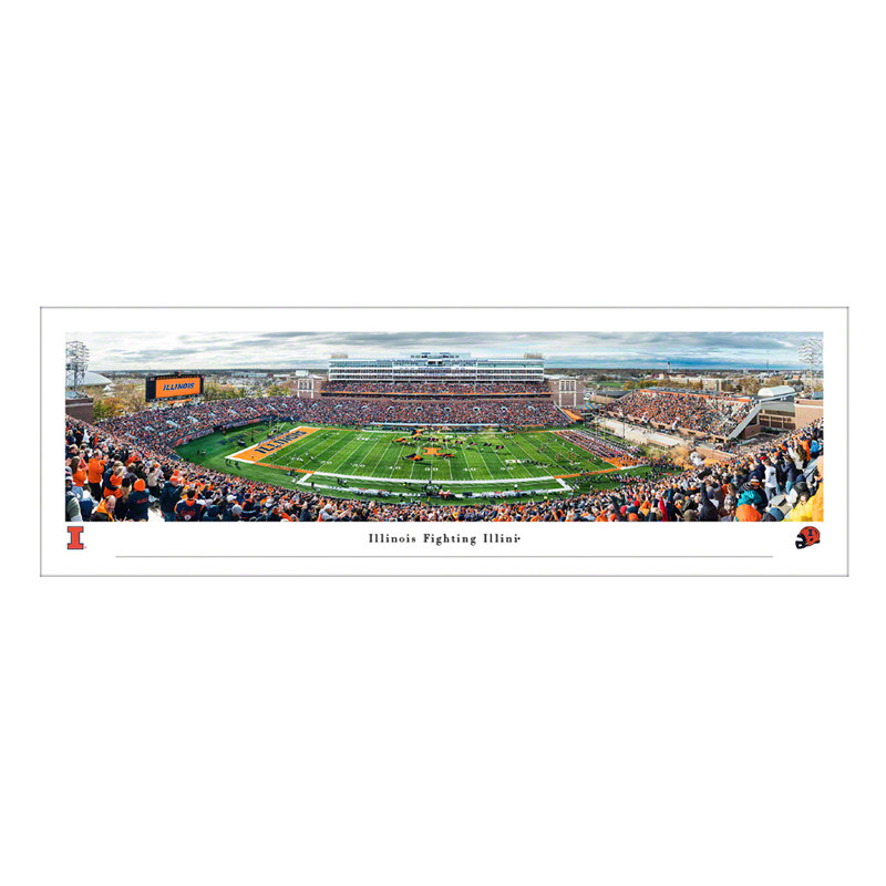 Blakeway Worldwide Panoramas, Inc Illinois Fighting Illini by James ...