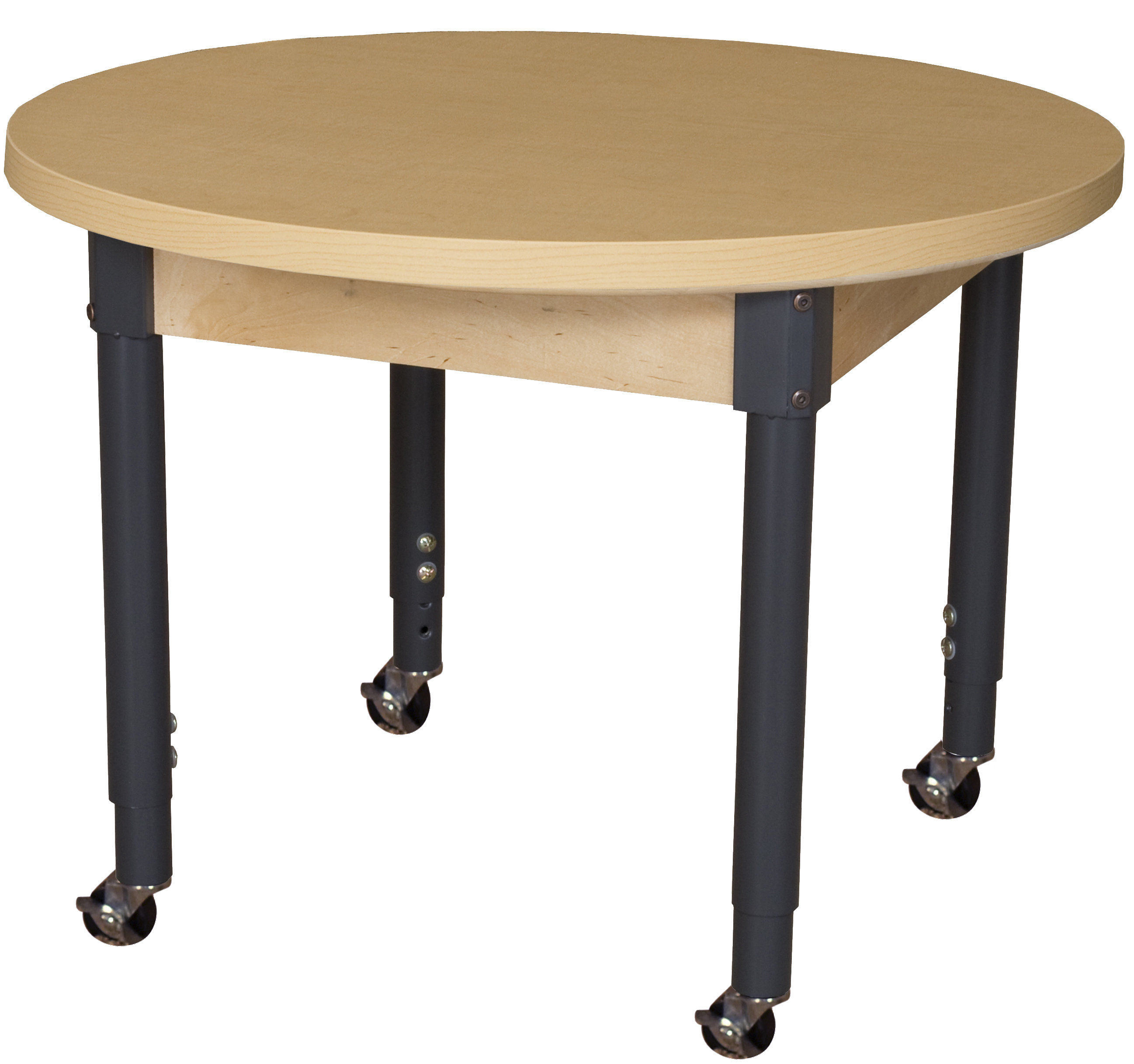 Wood Designs Adjustable Round 4 Students Activity Table | Wayfair
