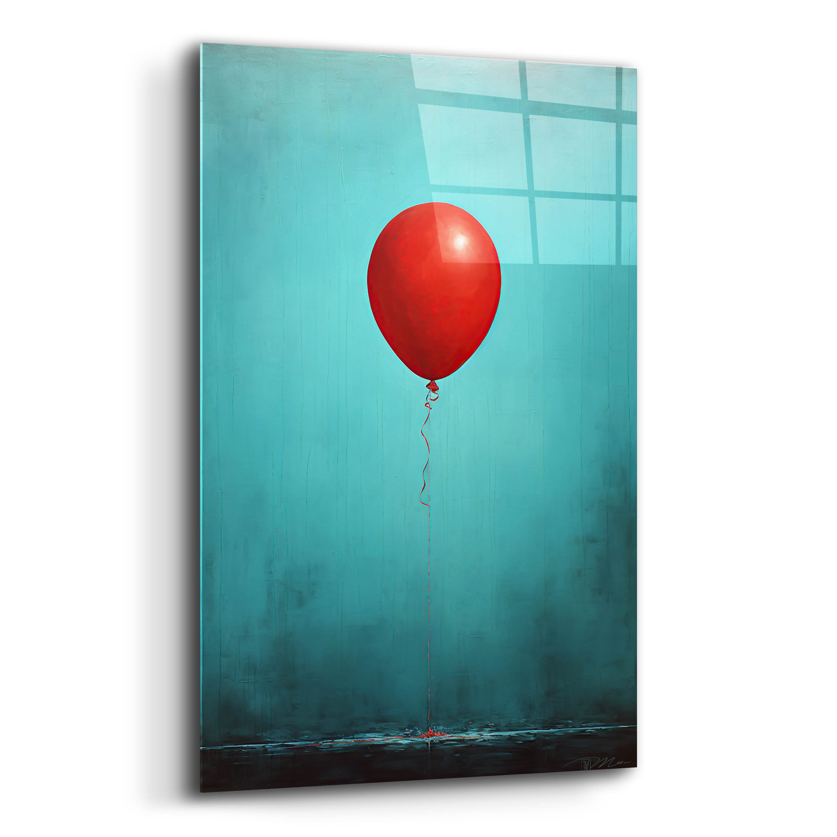 Winston Porter 'Balloon 1' by Momart Acrylic Glass Wall Art | Wayfair
