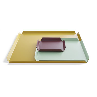 Blu Dot Colorful Steel Trays & Reviews | Wayfair