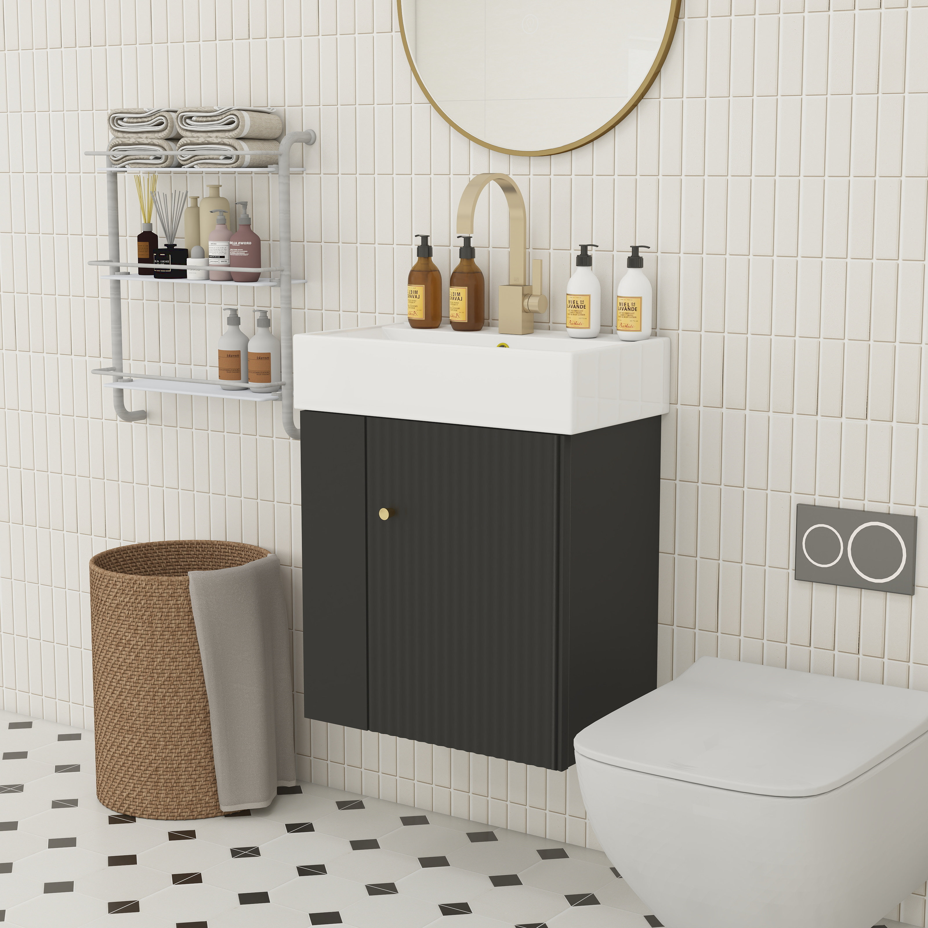 Ebern Designs Bathroom Vanity Sets with Cabinet | Wayfair