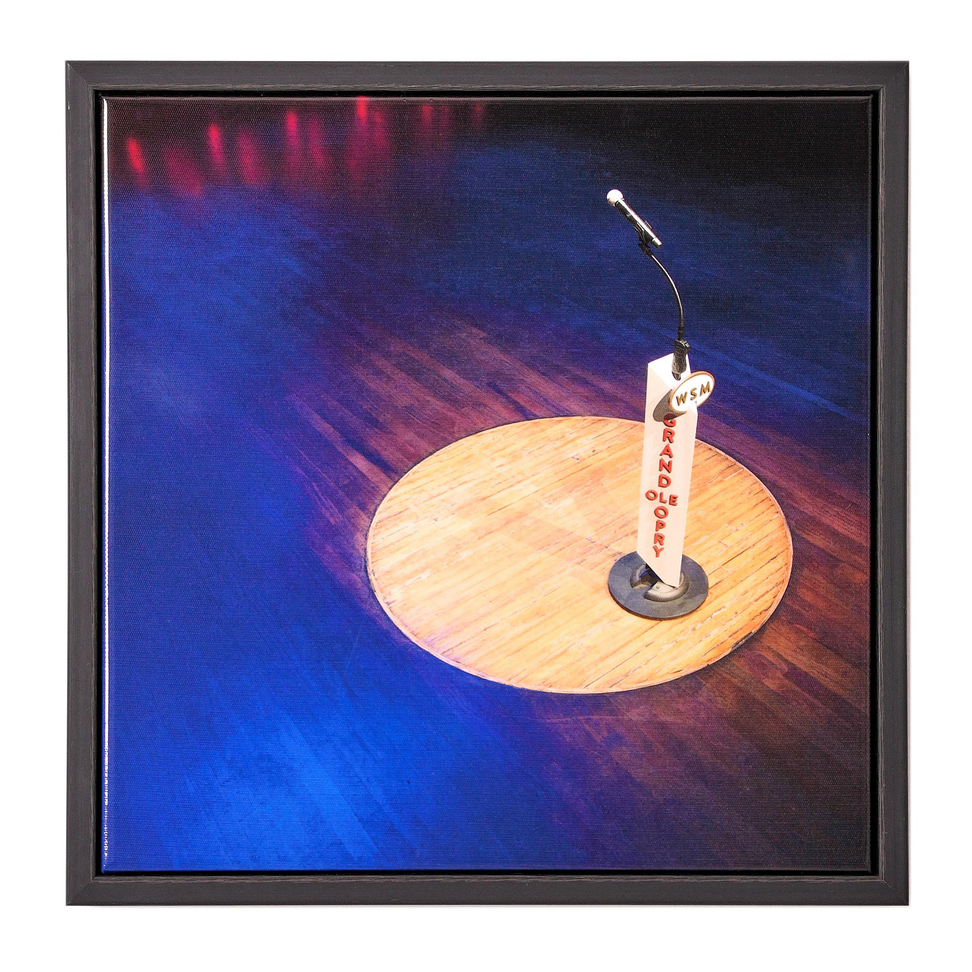 Winston Porter Grand Ole Opry WSM Microphone Stand Lacquered Canvas ...