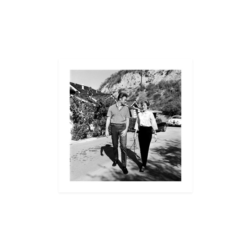 Globe Photos Entertainment & Media Maggie Johnson Walking with Clint ...