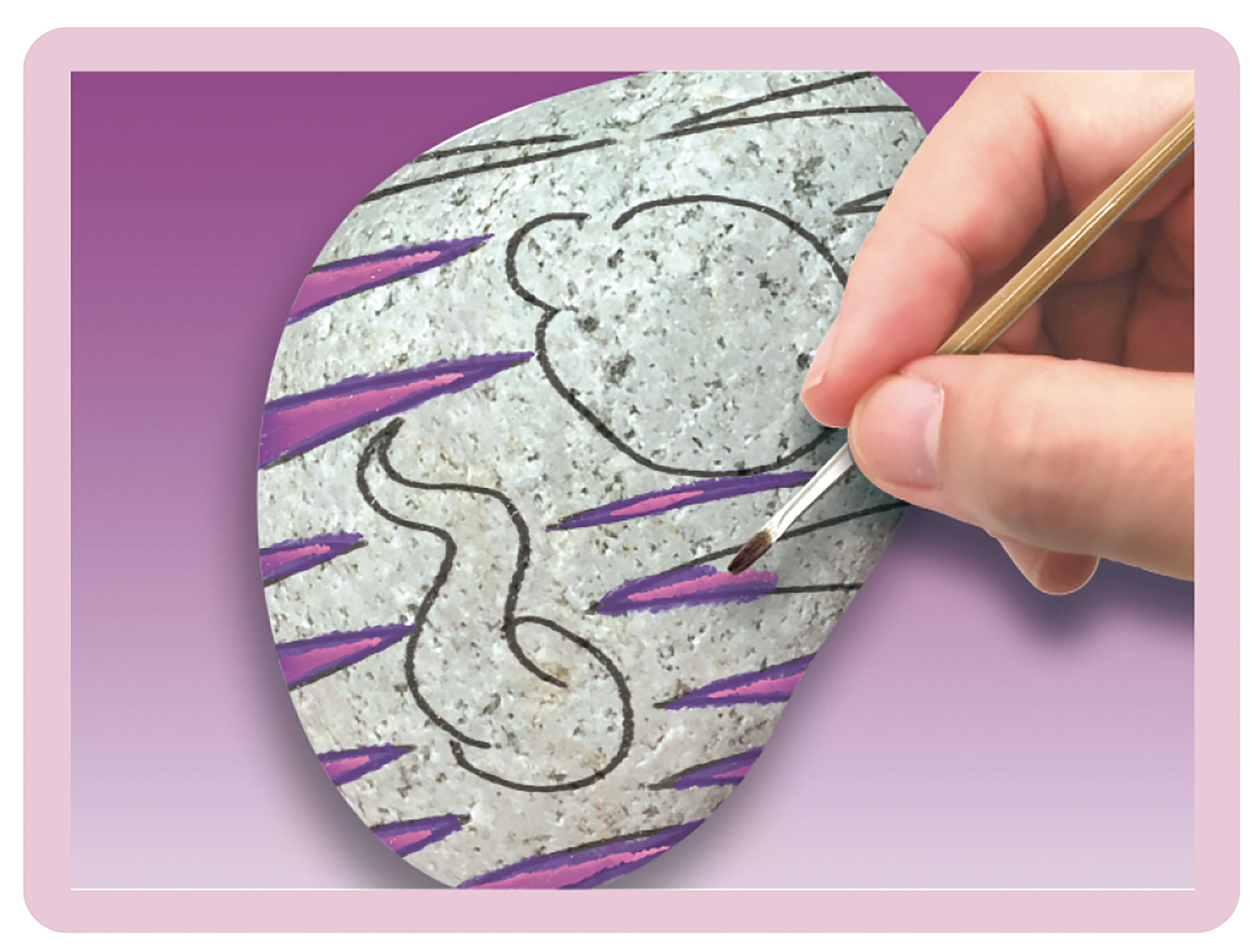 LCM Home Fashions Rock Painting Kit - Dinosaur Egg A | Wayfair