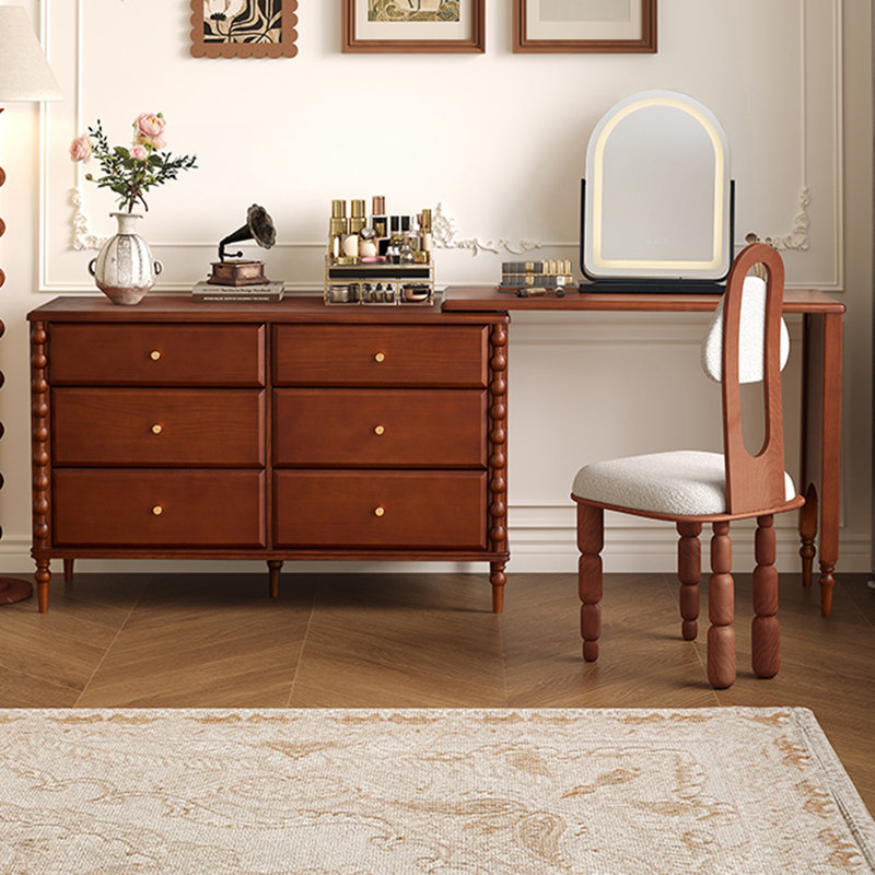 parkerlees Solid wood retro style multi-functional dresser | Wayfair
