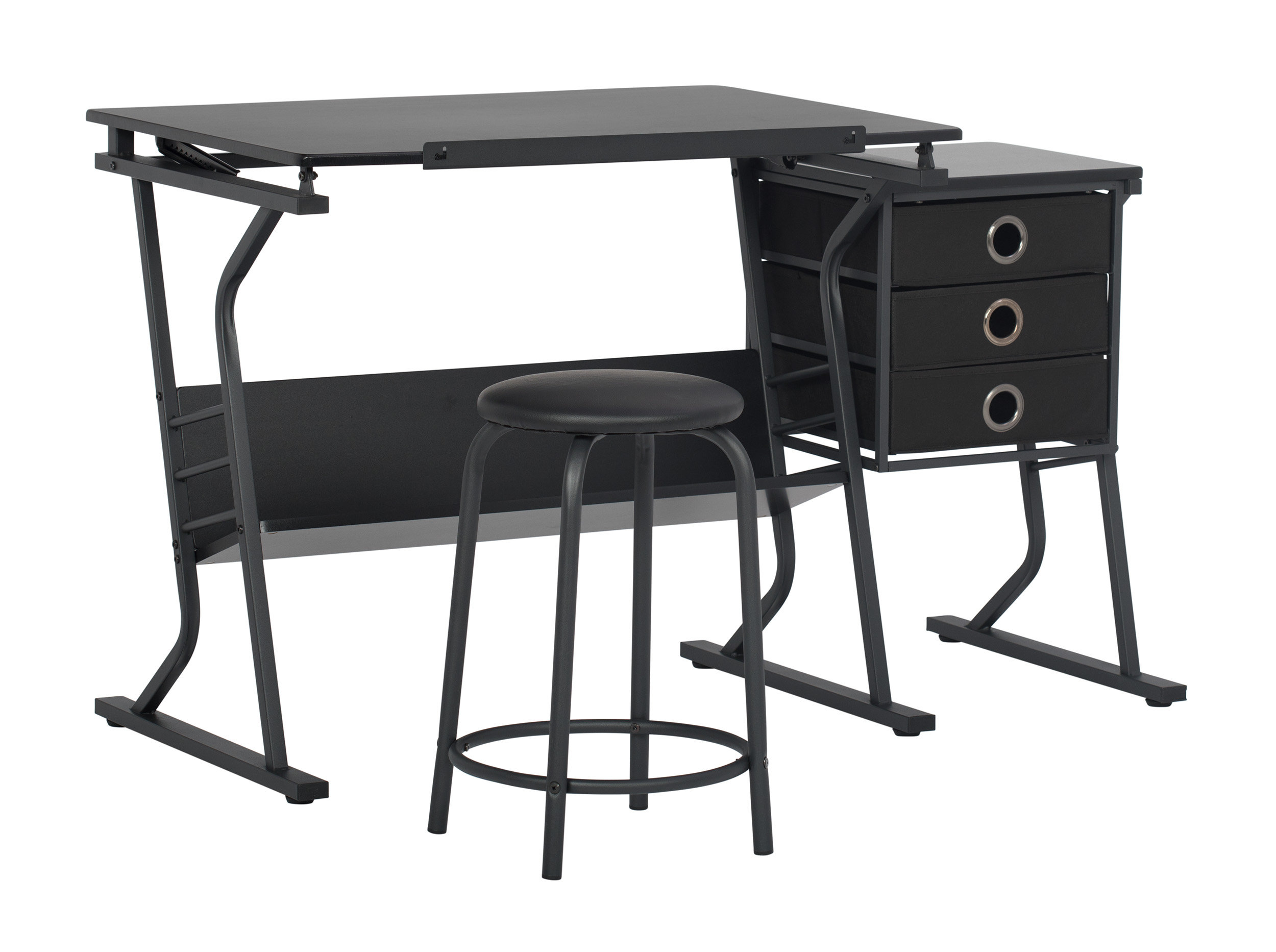 Sew Ready Eclipse Ultra Drafting Centre Craft Table and Stool - Wayfair ...