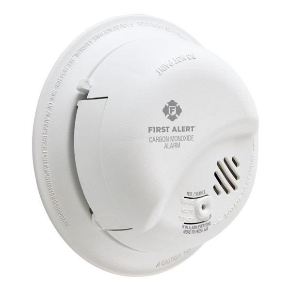 First Alert Wall Mounted Carbon Monoxide Detector | Wayfair